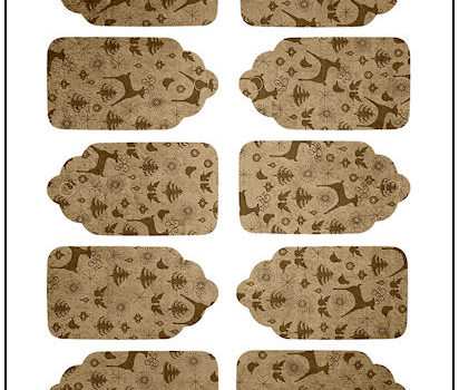 Tag: rustic gift tags | Print it Free