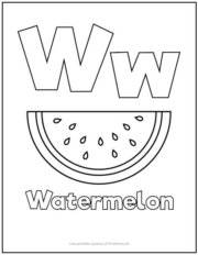 Alphabet Coloring Pages | Page 2 | Print it Free