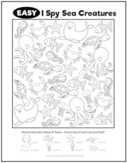 Free Printable I Spy Picture Activity Pages | Print it Free