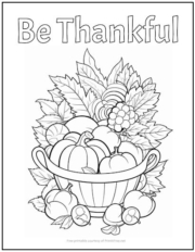 Thanksgiving Coloring Pages | Print it Free