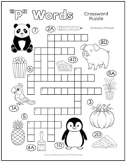 Free Printable Kids Crossword Puzzles | Page 2 | Print it Free